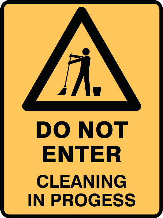 Plastic Tags - Danger Construction Site Do Not Enter Safety Sign