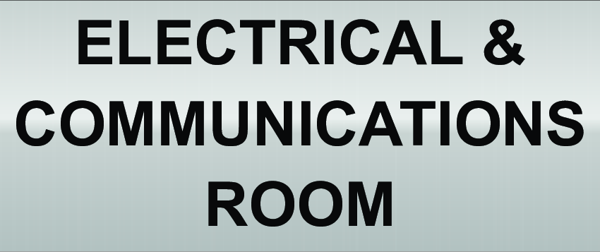 Plastic Tags - Electrical Distribution Board Door Sign