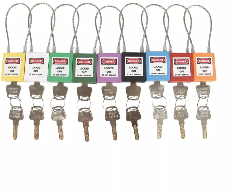 Plastic Tags - Wire Cable Isolation Lockout Padlock