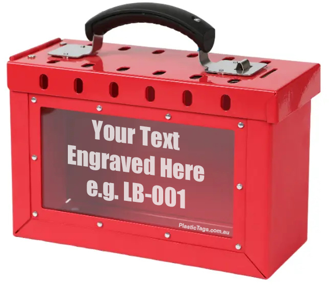 Plastic Tags - Group Isolation Lockout Lock Box