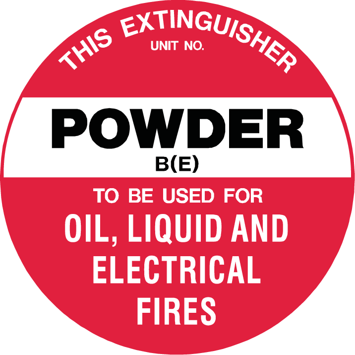 Plastic Tags - Fire Extinguisher Tag Safety Sign